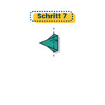 Einfachen Origami Rochen falten - Meerestiere basteln